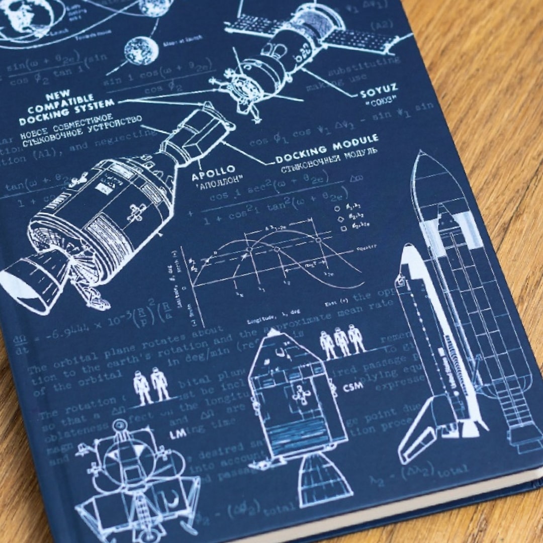 Space Exploration A5 Hardcover – Atoms to Astronauts