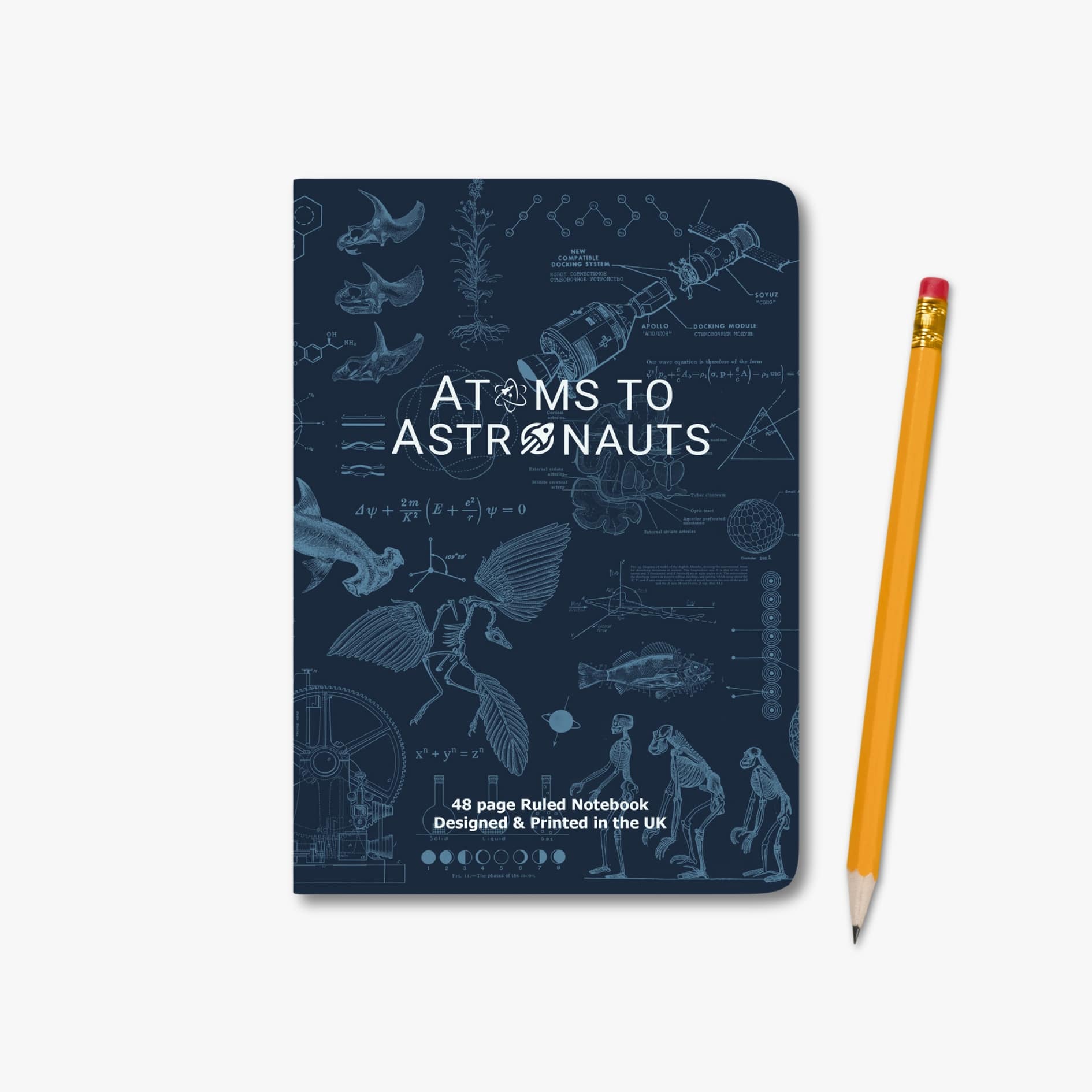 A6 Pocket Notebook – Atoms to Astronauts