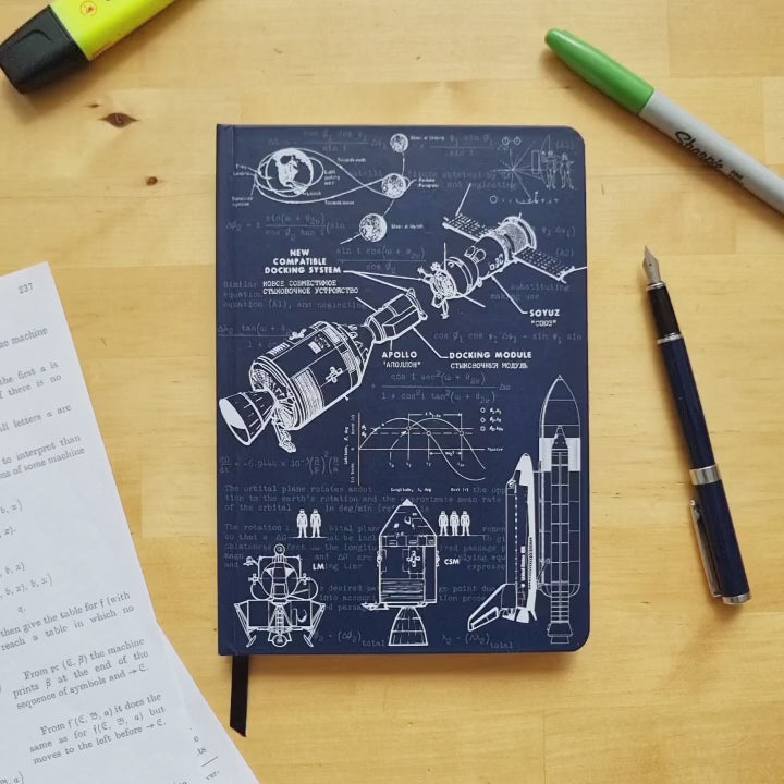Space Exploration A5 Hardcover – Atoms to Astronauts